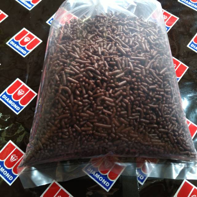 Jual Mesis Diamond / Meses Coklat Diamond repack 250gr - 500gr | Shopee ...