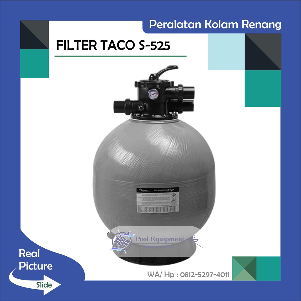 Jual Sand Filter TACO S-525 | Filter Kolam Renang | Shopee Indonesia