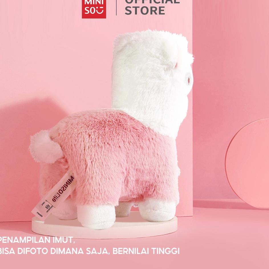 Jual Hot Deals MINISO Alpaca Boneka 9 Inch Small Wool Plush Toy Cute ...