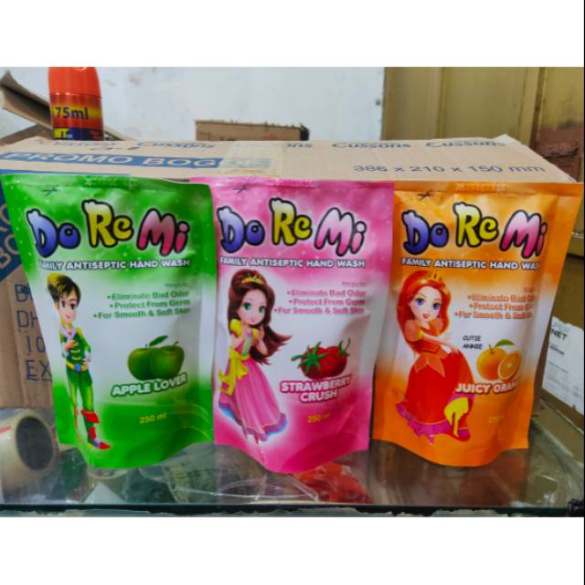 Jual Sabun Cuci Tangan Do Re Mi DoReMi Hand Soap 250ml | Shopee Indonesia