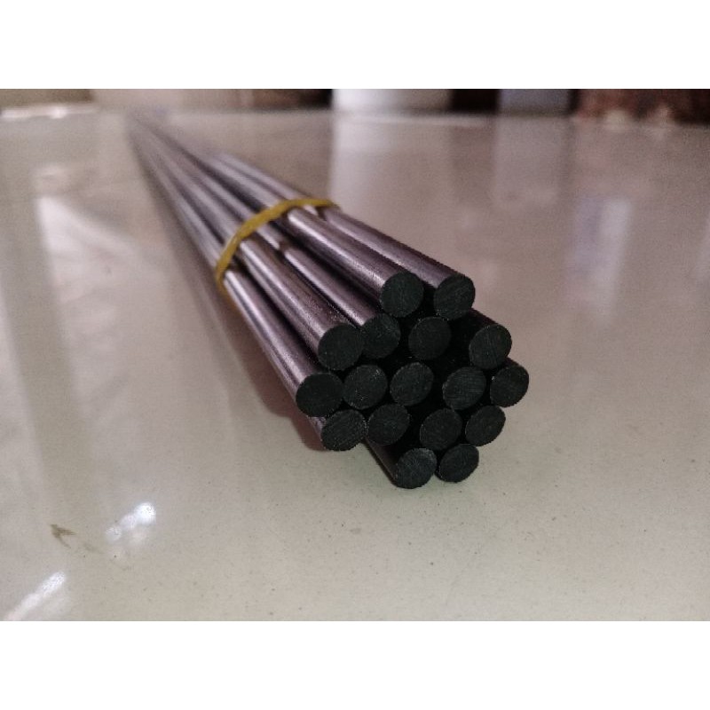 Jual Pipa Carbon Fiber Rod solid 9.5mm x 100cm Karbon Solid / Padat RC ...