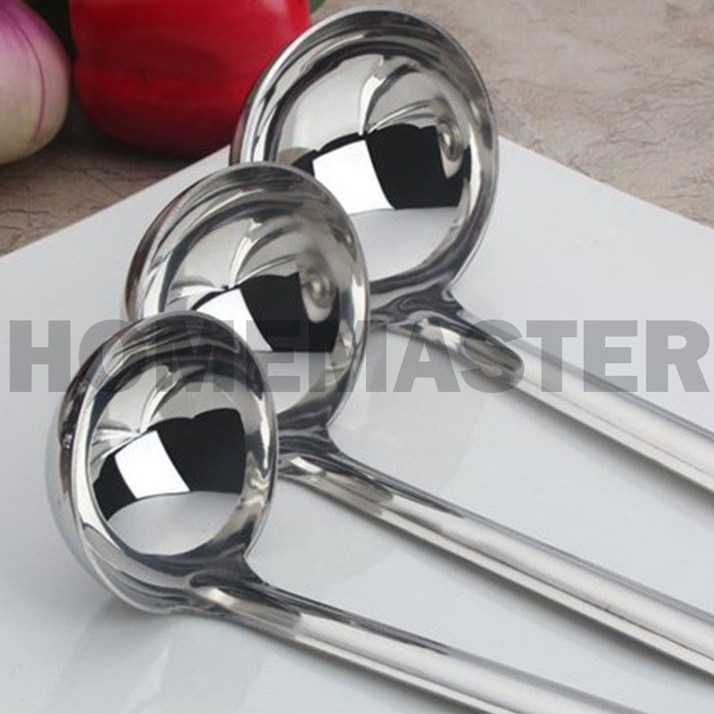 Jual HomeMaster Centong/Ladle Ukur Stainless 1.5 mm 80/120/150/180/200 ...