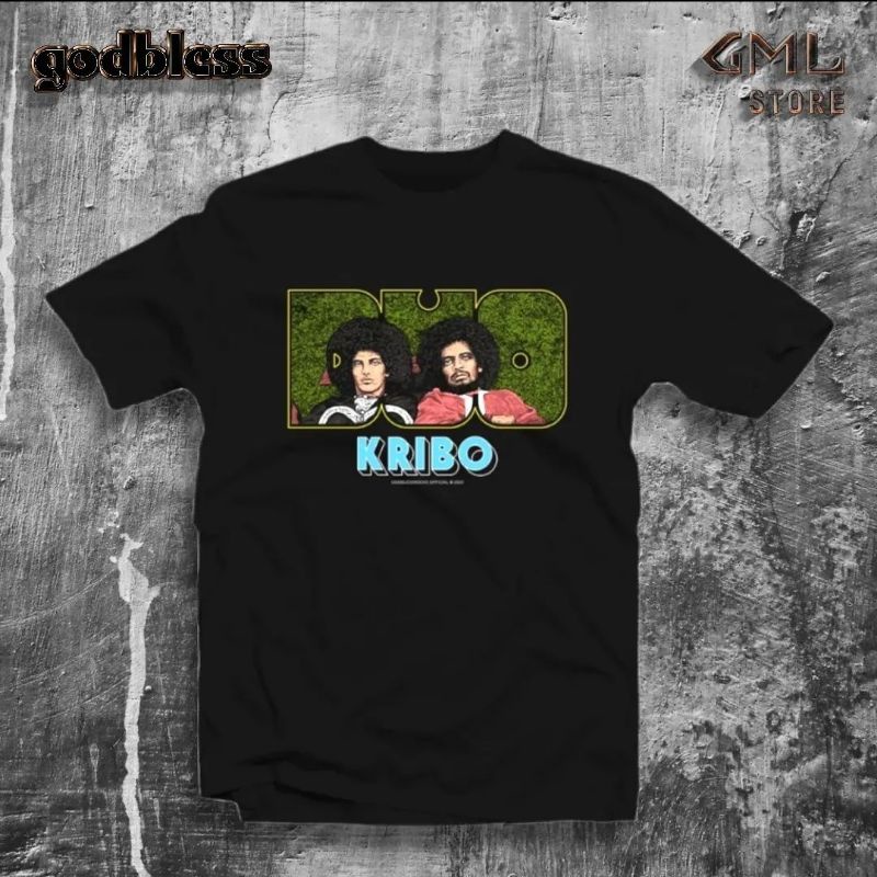Jual Duo Kribo Tshirt (Black) | Shopee Indonesia