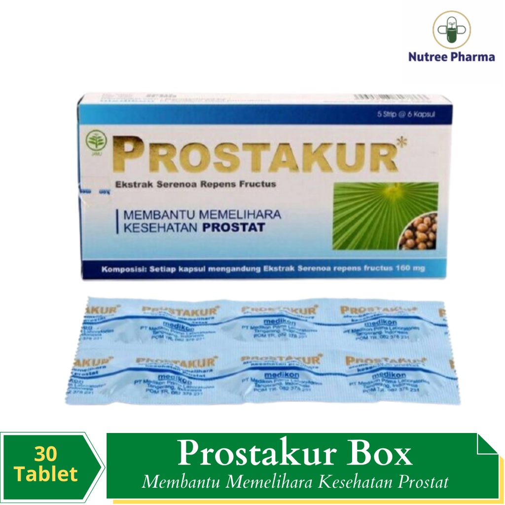 Jual Prostakur Box isi 30 Tablet - Membantu Memelihara Kesehatan ...
