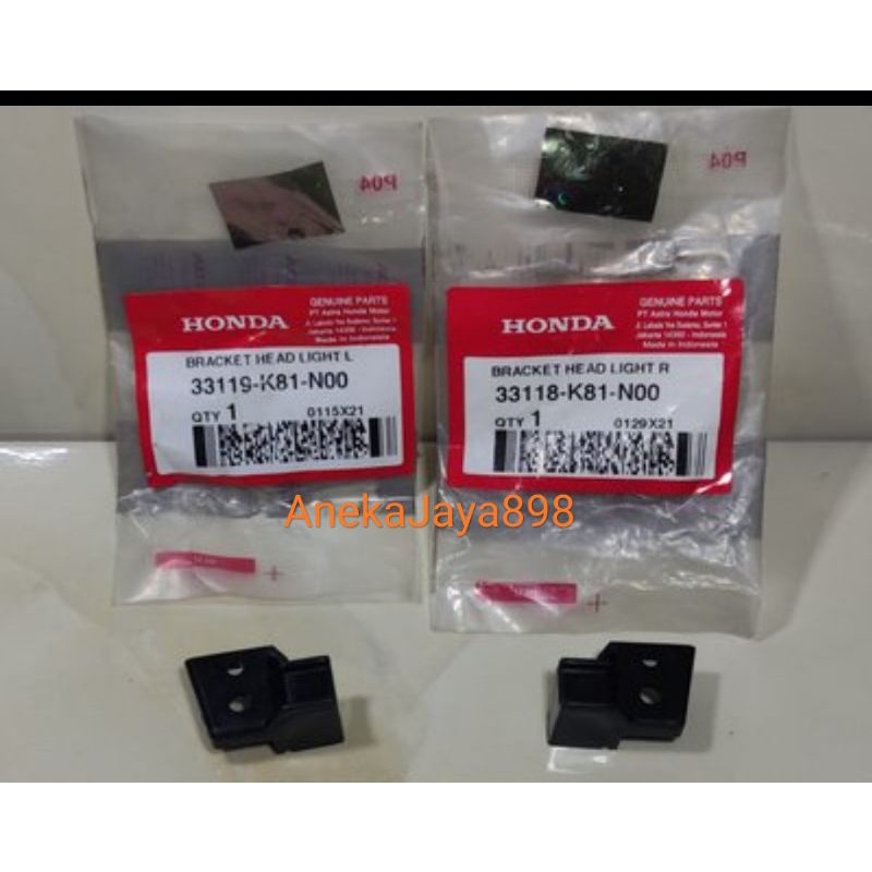 Jual clip klip plastik klem braket breket kiri kanan headlamp reflektor ...
