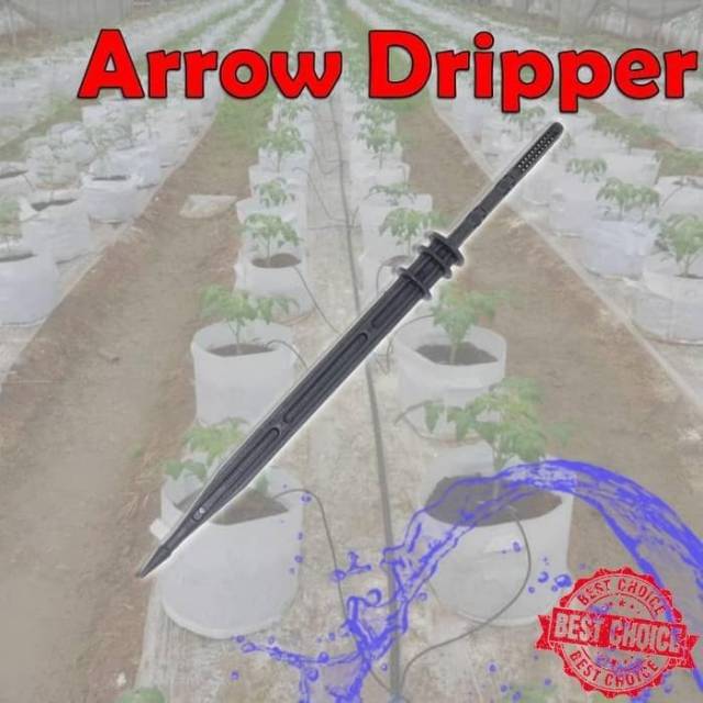 Jual STICK DRIP LURUS /STIK DRIPPER LURUS IRIGASI TETES HIDROPONIK ...
