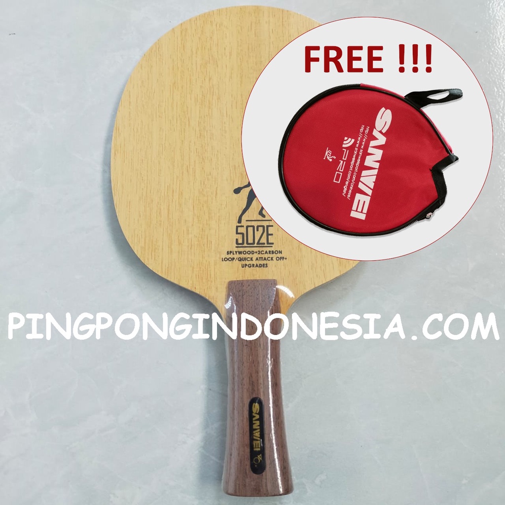 Jual SANWEI 502E - FL - Blade/Kayu Pingpong Tenis Meja Bat Bet | Shopee Indonesia