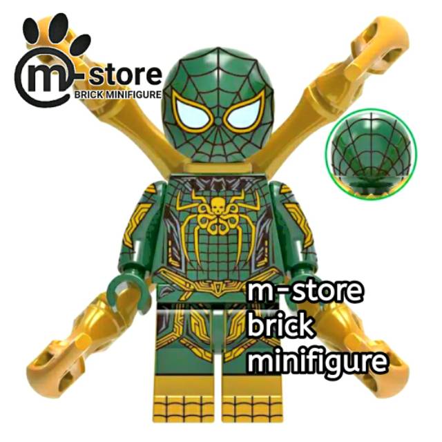 Jual brick hydra x spider-man spiderman spider man mini toy figure ...