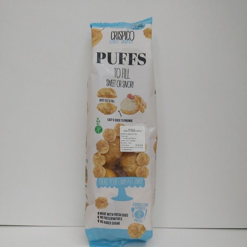 Jual Crispico puffs to fill sweet 80gr | Shopee Indonesia