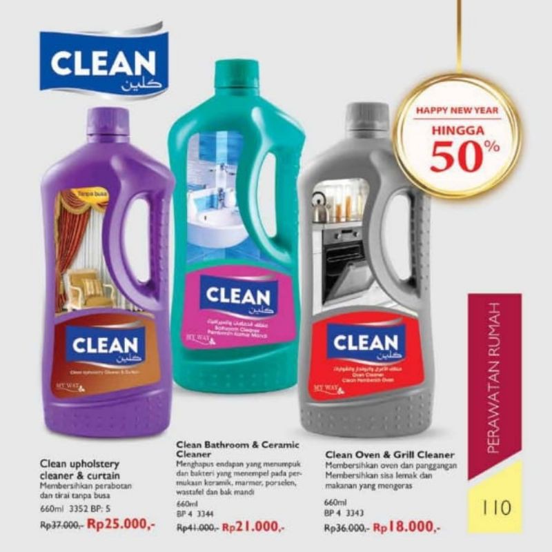 Jual Clean / My Way | Shopee Indonesia