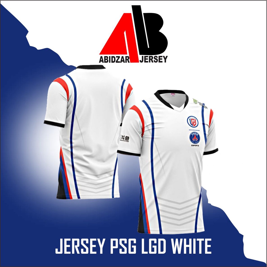 Jual Jersey PSG LGD White edition game dota 2 | Shopee Indonesia