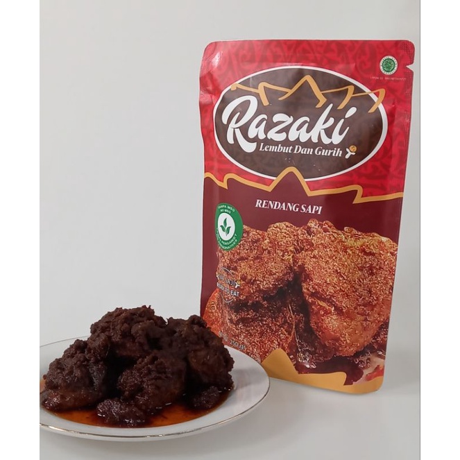Jual RAZAKI Rendang Sapi | Shopee Indonesia