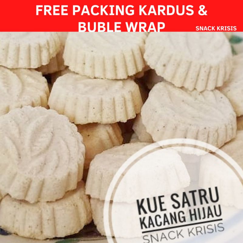 Jual Kue Satu Kacang Ijao Kue Satu Kacang Hijau Kue Satru Free Buble