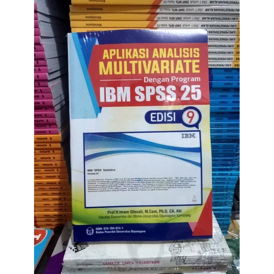 Jual Buku Aplikasi Analisis Multivariate Dengan Program IBM SPSS 25 EDISI 9 TERMURAH!!! | Shopee ...