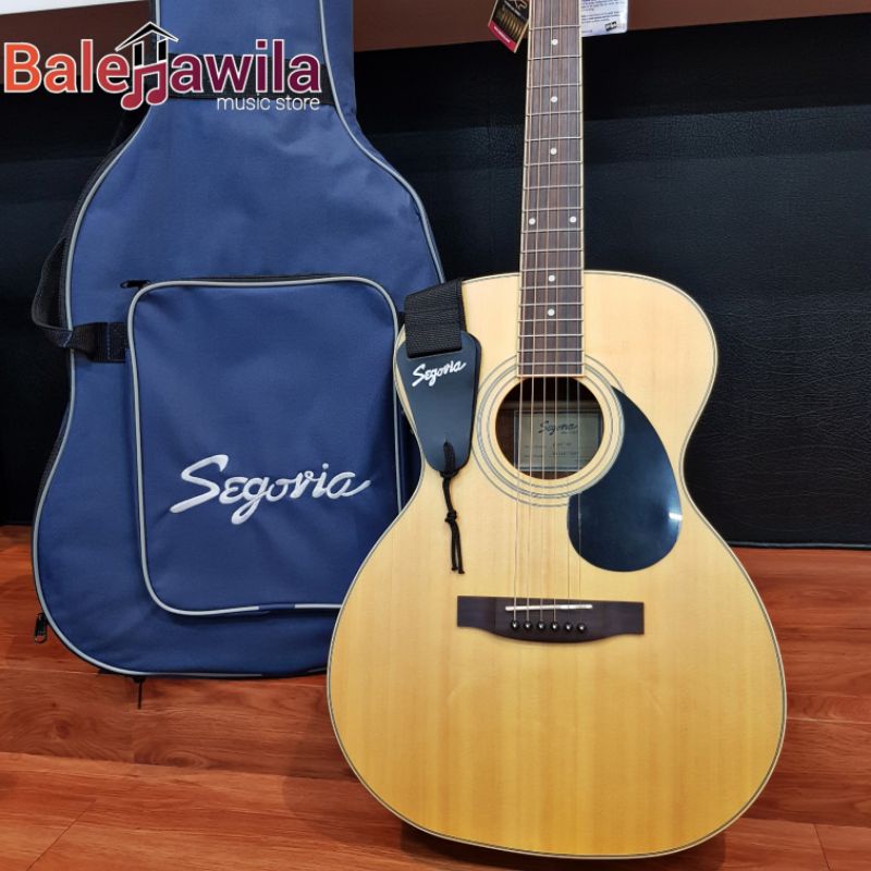 Jual Gitar Acoustic Akustik Elektrik Segovia F07 SN Fishman Preamp W/ Bag Segovia F 07 G TS ...