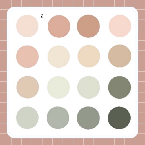 Jual [PART 1] Stickers Round | stiker bulat | stiker dot | pastel ...