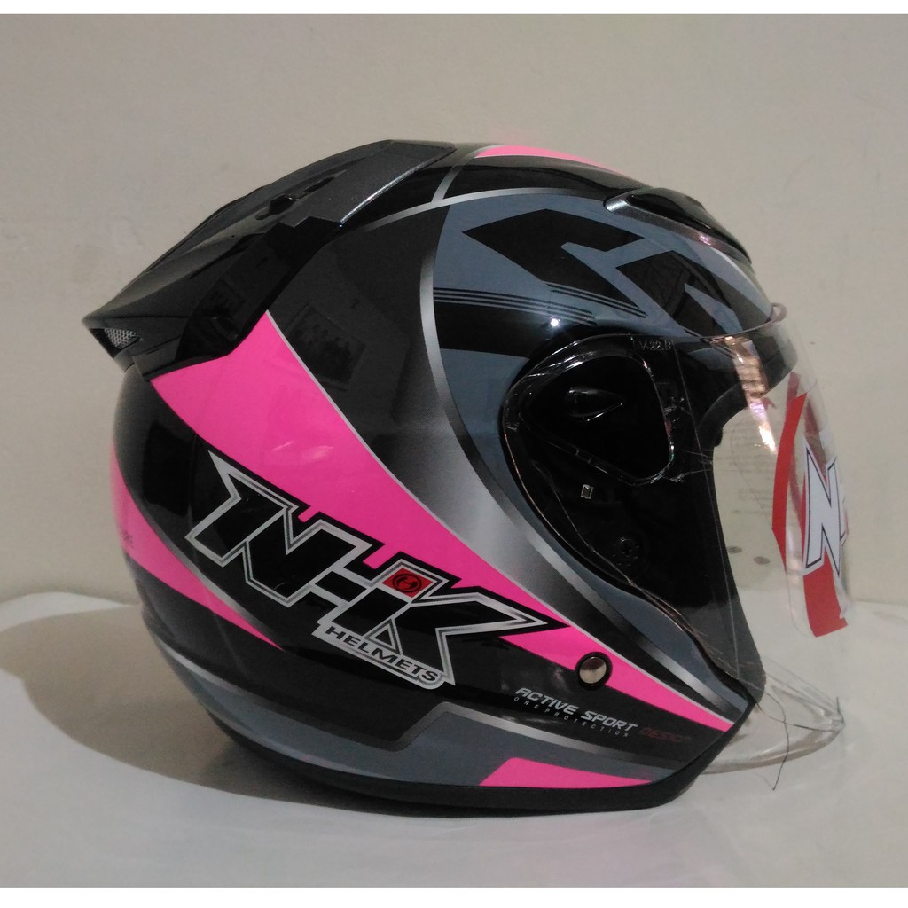 Jual Helm NHK R6 Uriken Pink Original | Shopee Indonesia