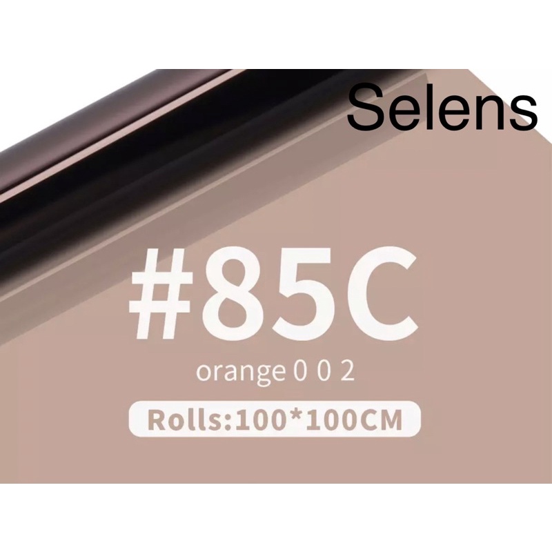 Jual Selens 100x100cm Orange 002 Gel Filter Color Temperature Efek ...