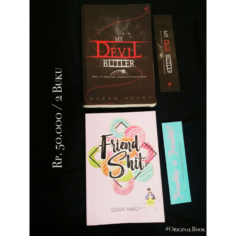 Jual [PRELOVED] Novel 'My Devil Butler' & 'Friendshit' karya Queen ...
