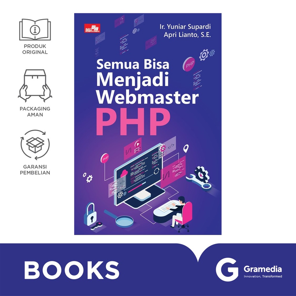 Jual Semua Bisa Menjadi Webmaster PHP (Ir. Yuniar Supardi) | Shopee ...