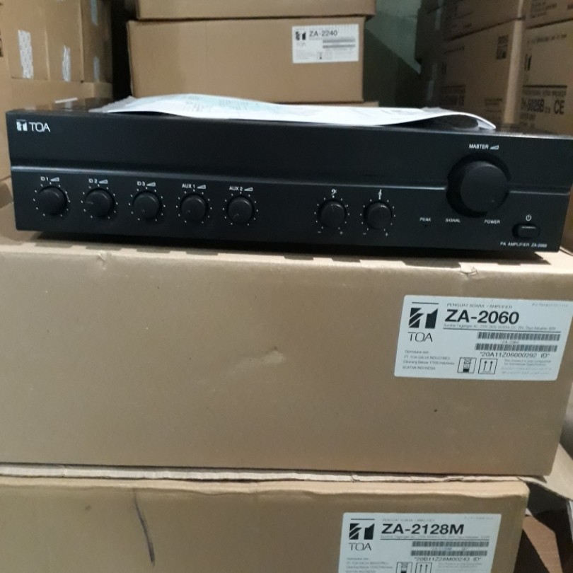 Jual AMPLI TOA 100 % ORIGINAL TOA AMPLIFIER TOA 60 WATT ZA 2060 | Shopee Indonesia