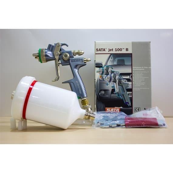 Jual Sata Spray Gun Jet 100 B HVLP Nozzle (145722) | Shopee Indonesia