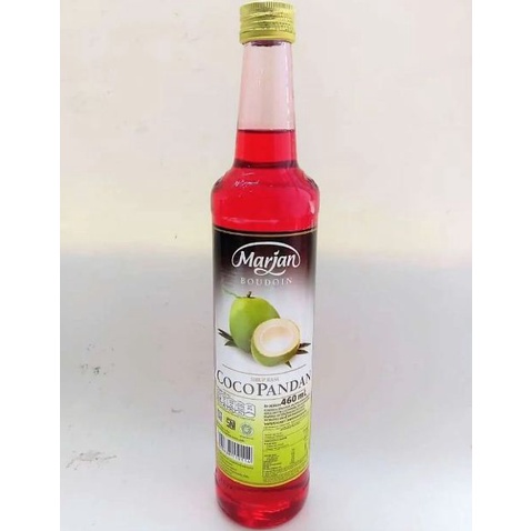 Jual Sirup Marjan Coco Pandan Cocopandan 460ml 460 ml | Shopee Indonesia