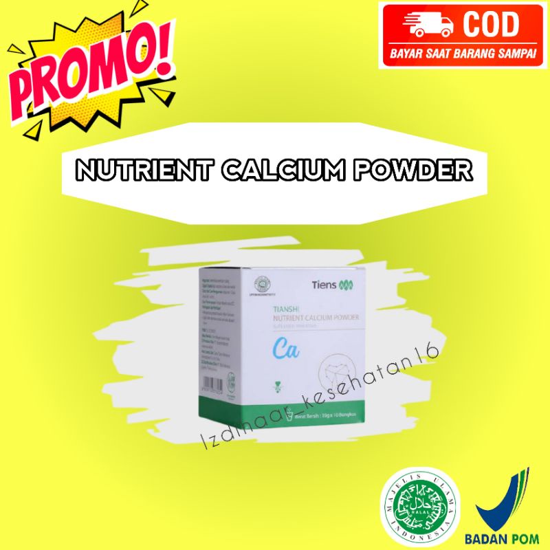 Jual NUTRIENT CALCIUM POWDER CALCIUM 1( kalsium kesehatan untuk tubuh ...