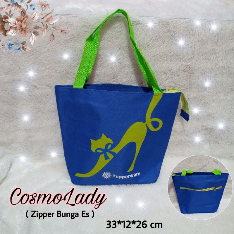 Jual Tas Cosmo lady Tupperware/tas Tote Tupperware serbaguna | Shopee ...