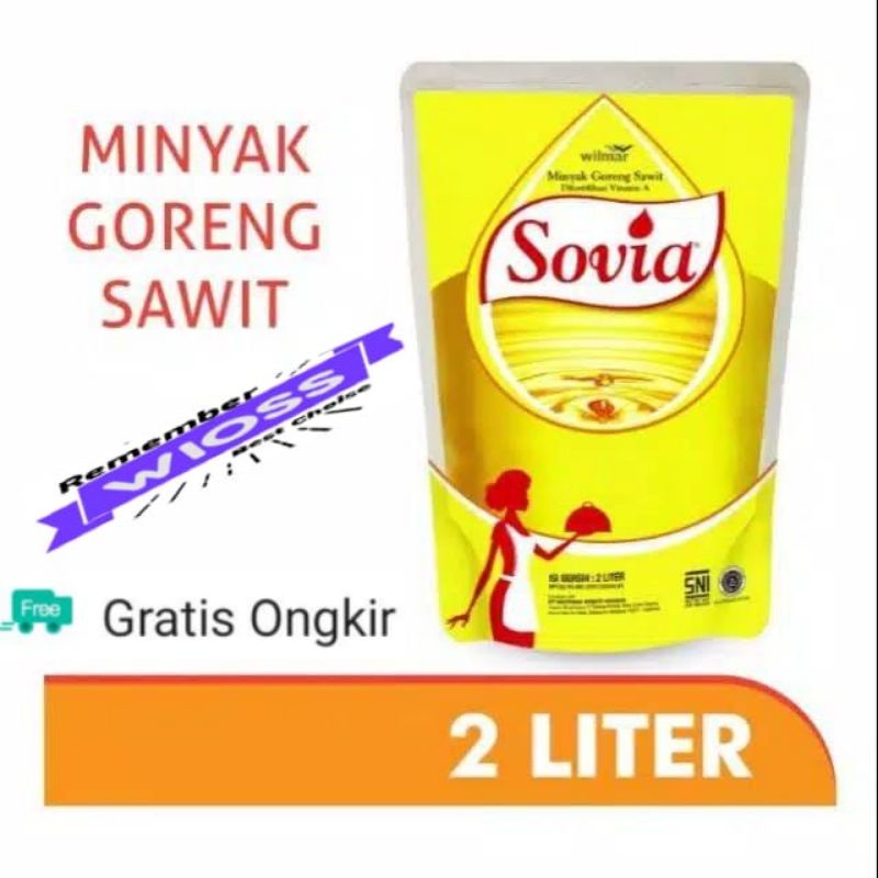 Jual Sovia minyak goreng kemasan 2L | Shopee Indonesia