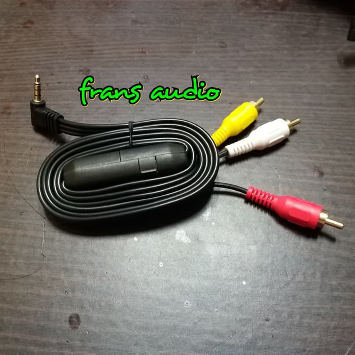 Jual kabel aux in pioneer head unit kenwood head unit toyota cable av input Berkualitas | Shopee ...