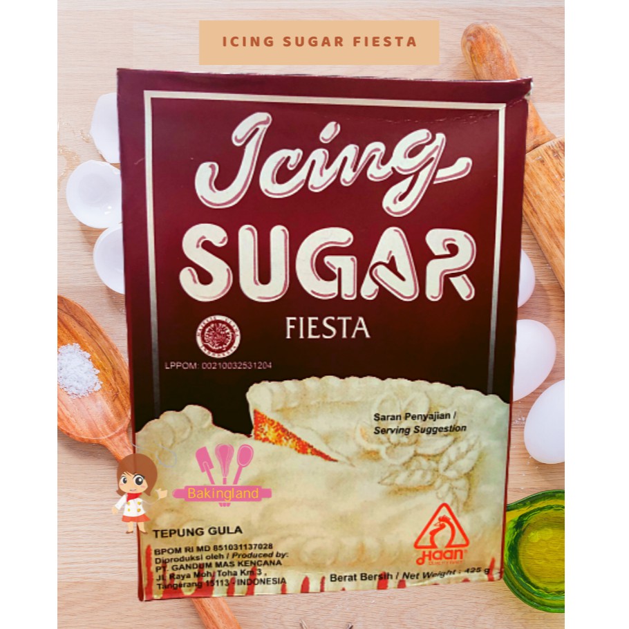 Jual Icing Sugar Fiesta 425g | Shopee Indonesia