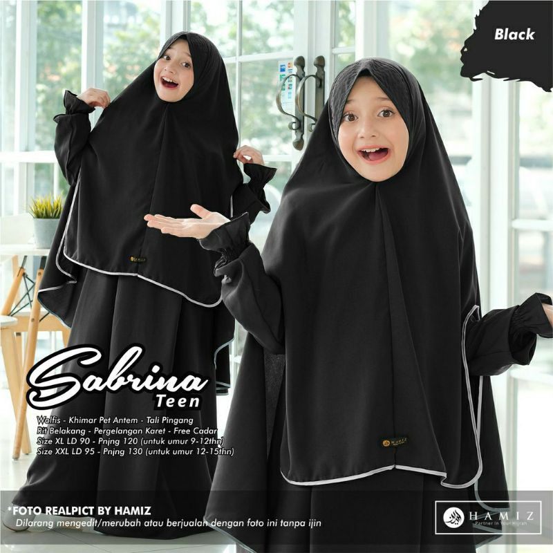 Jual SABRINA KIDS // GAMIS SYAR'I ANAK SET CADAR // USIA 6 SAMPAI ...