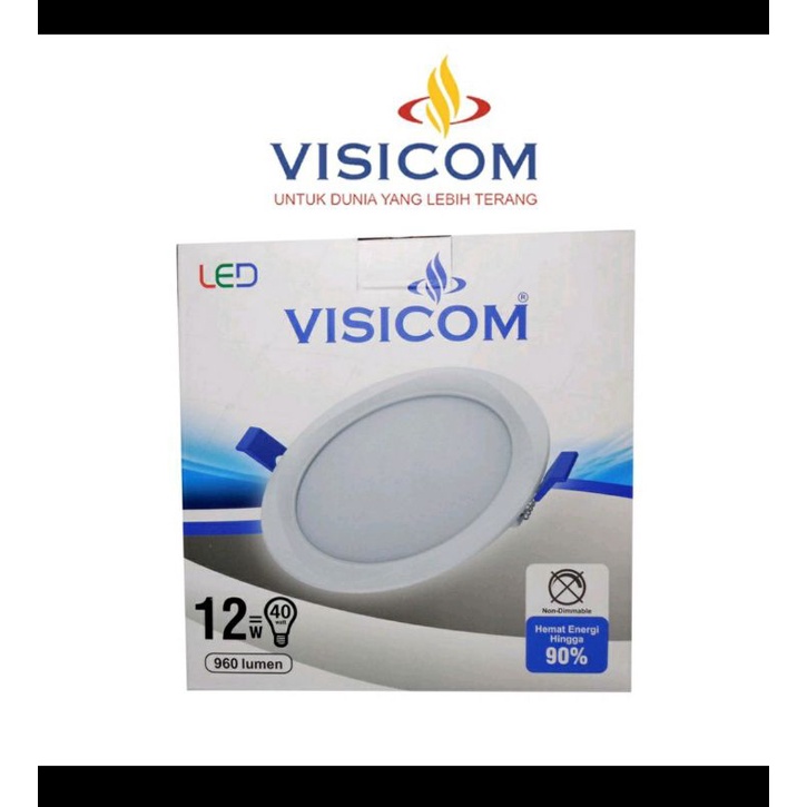 Jual LAMPU DOWNLIGHT VISICOM 12 WATT | Shopee Indonesia
