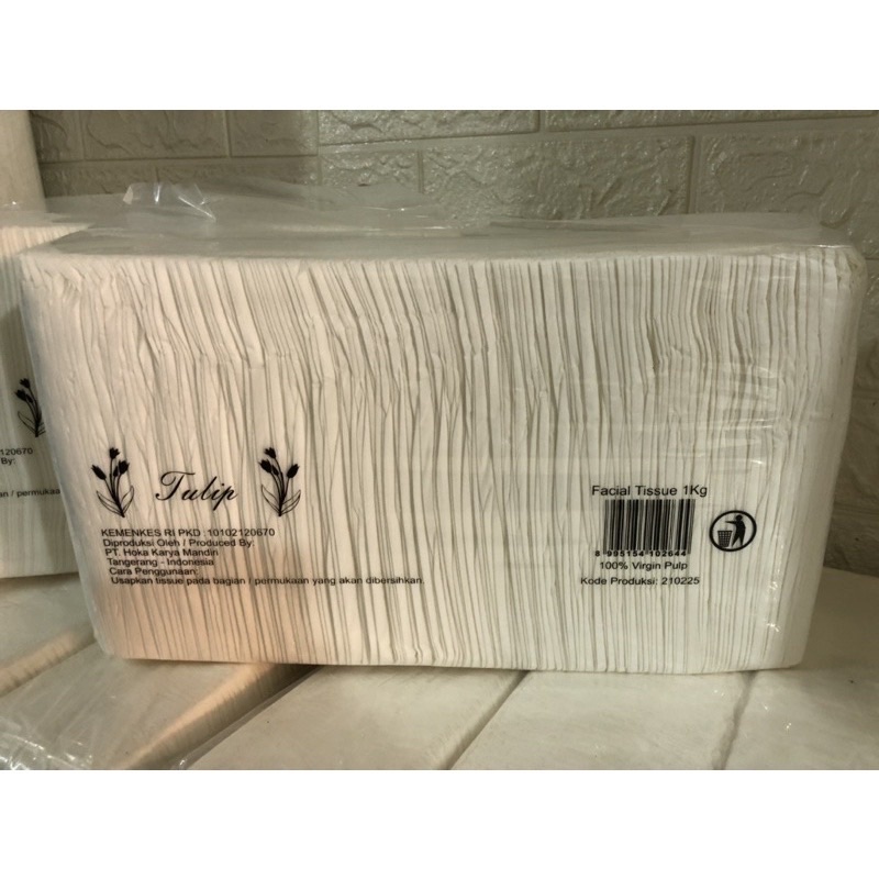 Jual Tissue tulip 1 kg belah dua / tissue tulip pop up/ pop up kiloan ...