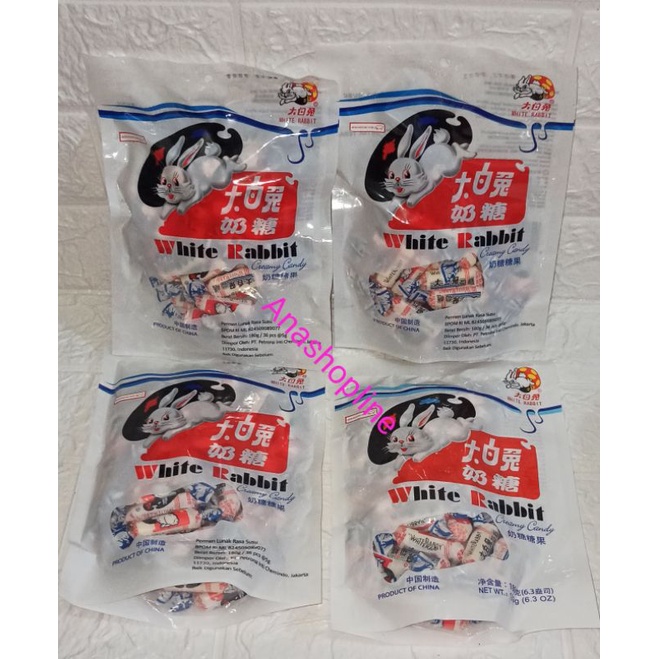 Jual Permen Susu White Rabbit 180gr | Shopee Indonesia