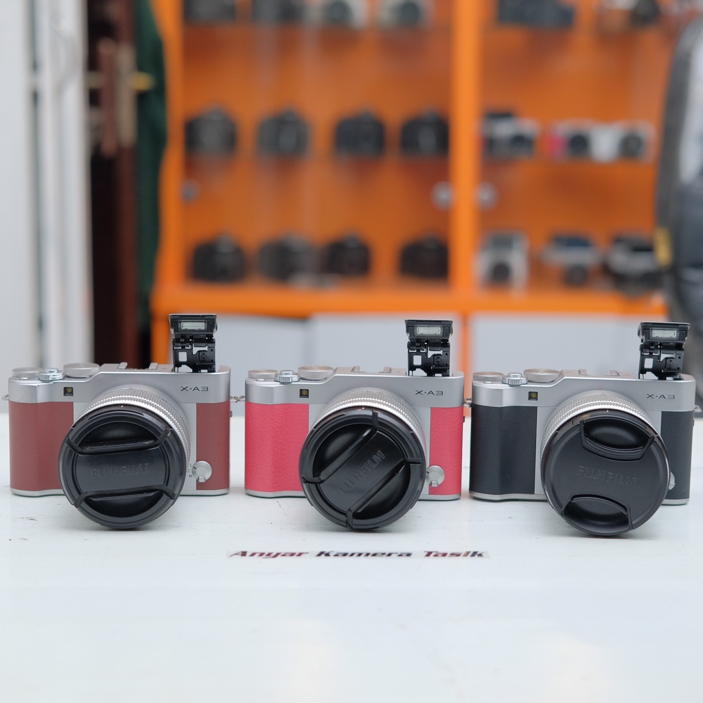 Jual kamera FUJI FILM XA3 XA-3 16-50MM FULLSET MURAH MIRORRLESS ...
