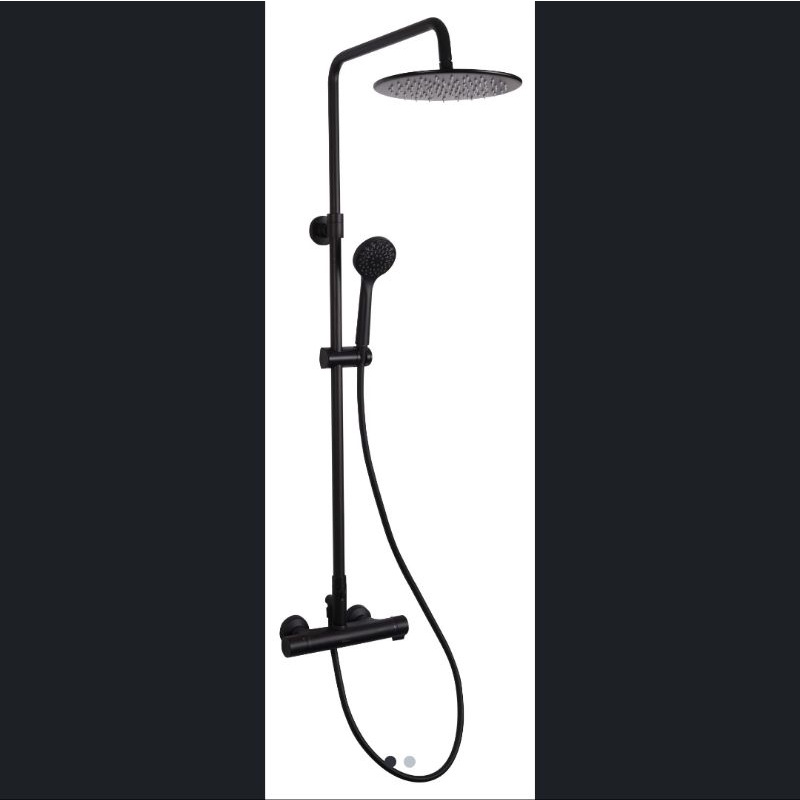 Jual Shower Column Black Wasser ESS-X33/Shower Tiang Hitam Set Kran ...