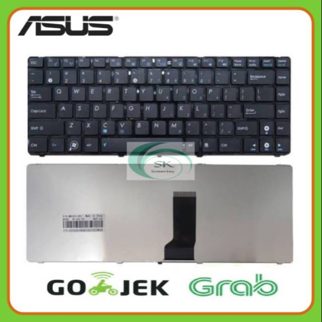 Jual Keyboard Asus K43 K42 K42D K42J K42F A42 A43 A43E A43U A43SJ A44H A42D X43 X43J X43S X43B ...