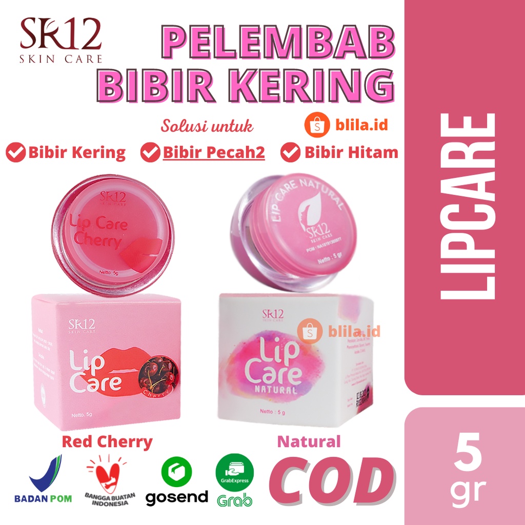 Jual LIPCARE SR12 LIP CARE Pelembab Bibir Pencerah Bibir BPOM Pelembab Bibir Kering BIBIR PECAH ...
