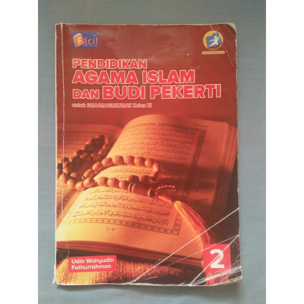 Jual Buku Pendidikan Agama Islam dan Budi Pekerti 2 untuk SMA/SMK Kelas ...
