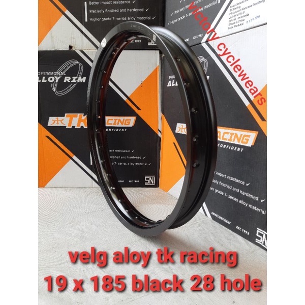 Jual VELG TK RACING 185X19 KILAT LUBANG 28 HARGA PER 1 PCS ORIGINAL ...
