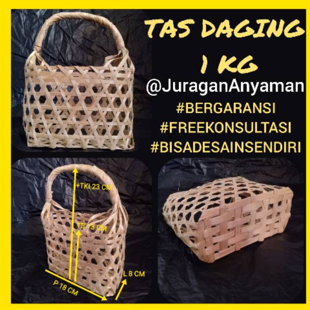 Jual TAS DAGING 1 KG - KEMASAN DAGING QURBAN - PACKAGING DAGING - TAS ...