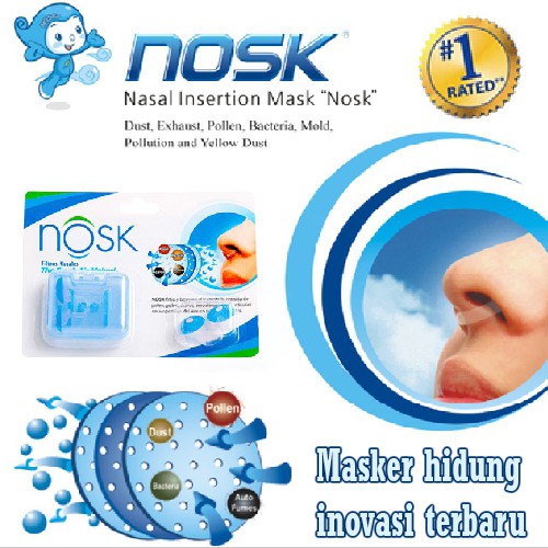 Jual Masker Mini Lubang Hidung Nosk Filter Hidung Anti Alergi Filter ...