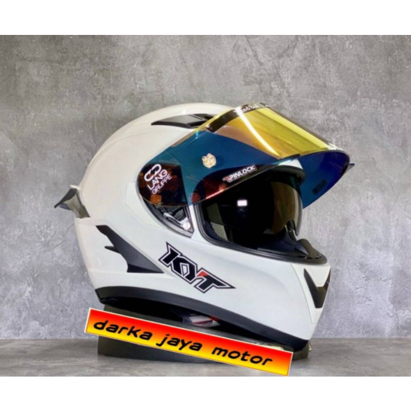 Jual HELM KYT FALCON FR/KYT FALCON FULL FACE/PAKET GANTENG | Shopee ...