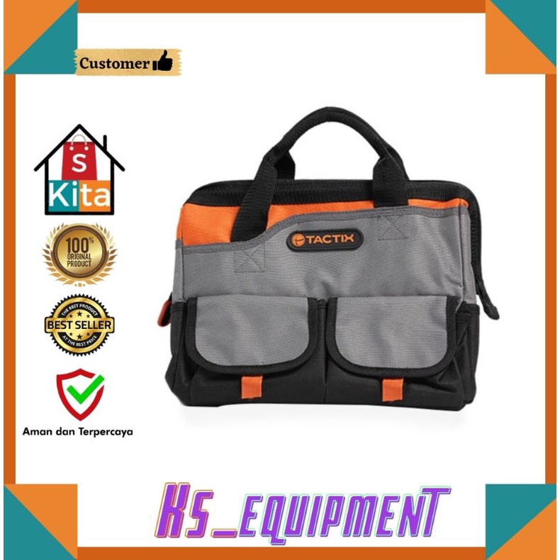 Jual Tas Perkakas Kanvas Tactix 30 & 50 Cm/Professional Tool bag Tactix ...