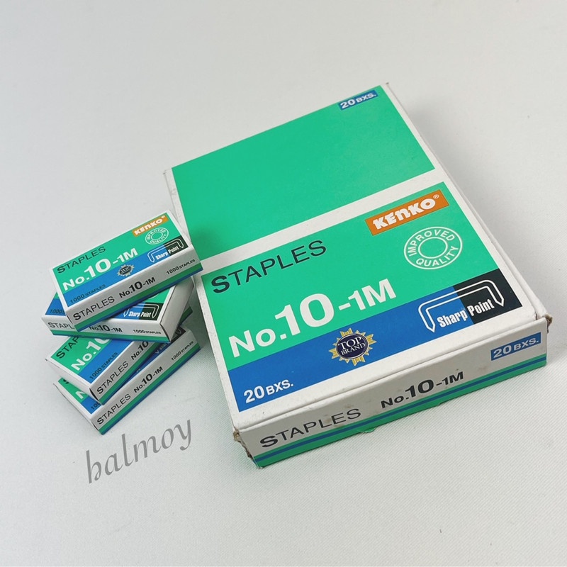 Jual ISI / REFILL HEKTER / STAPLES KENKO NO. 10 - 1M ( 20 BOX ...