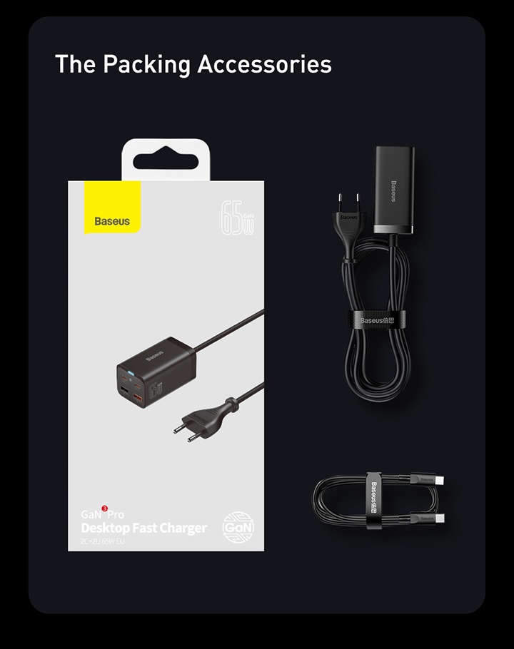 Jual Baseus Kepala Charger GAN3 Pro 65W Fast Charger 4in1 Adaptor Usb ... Jual Baseus Kepala Charger GAN3 Pro 65W Fast Charger 4in1 Adaptor Usb ...