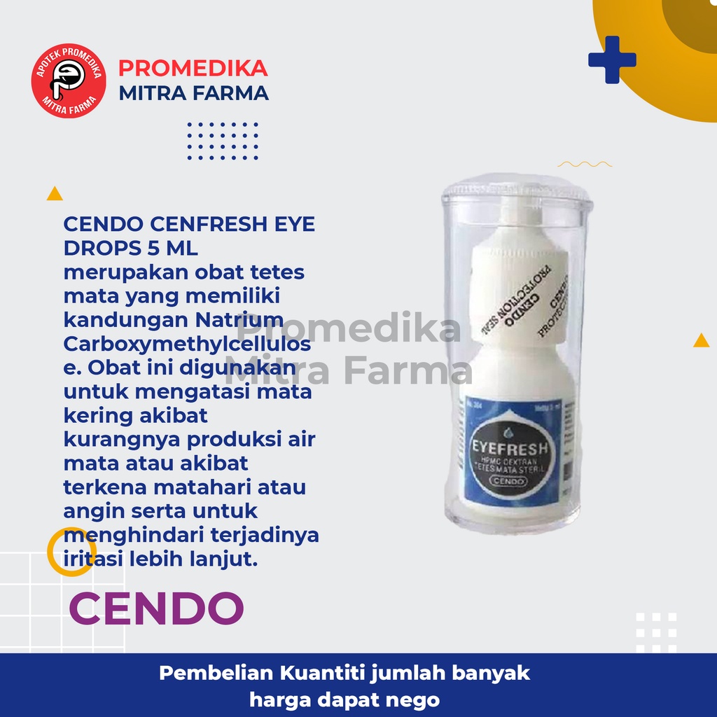 Jual Cendo Eyefresh 5 ml Eye Drop / Obat Tetes Mata untuk Iritasi Mata ...