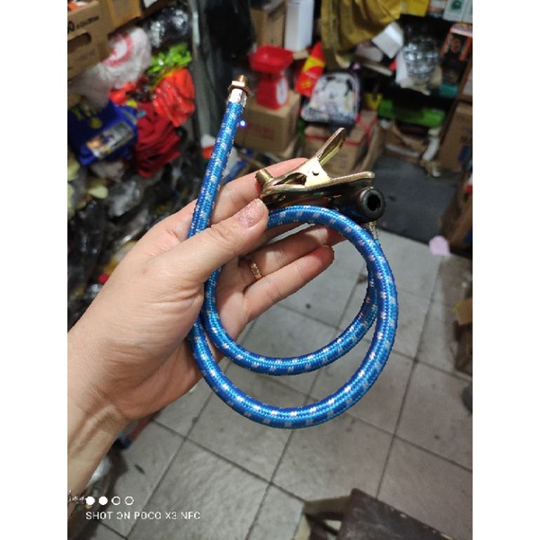 Jual tali pompa ban sepeda motor panjang 60cm / selang pompa manual ...